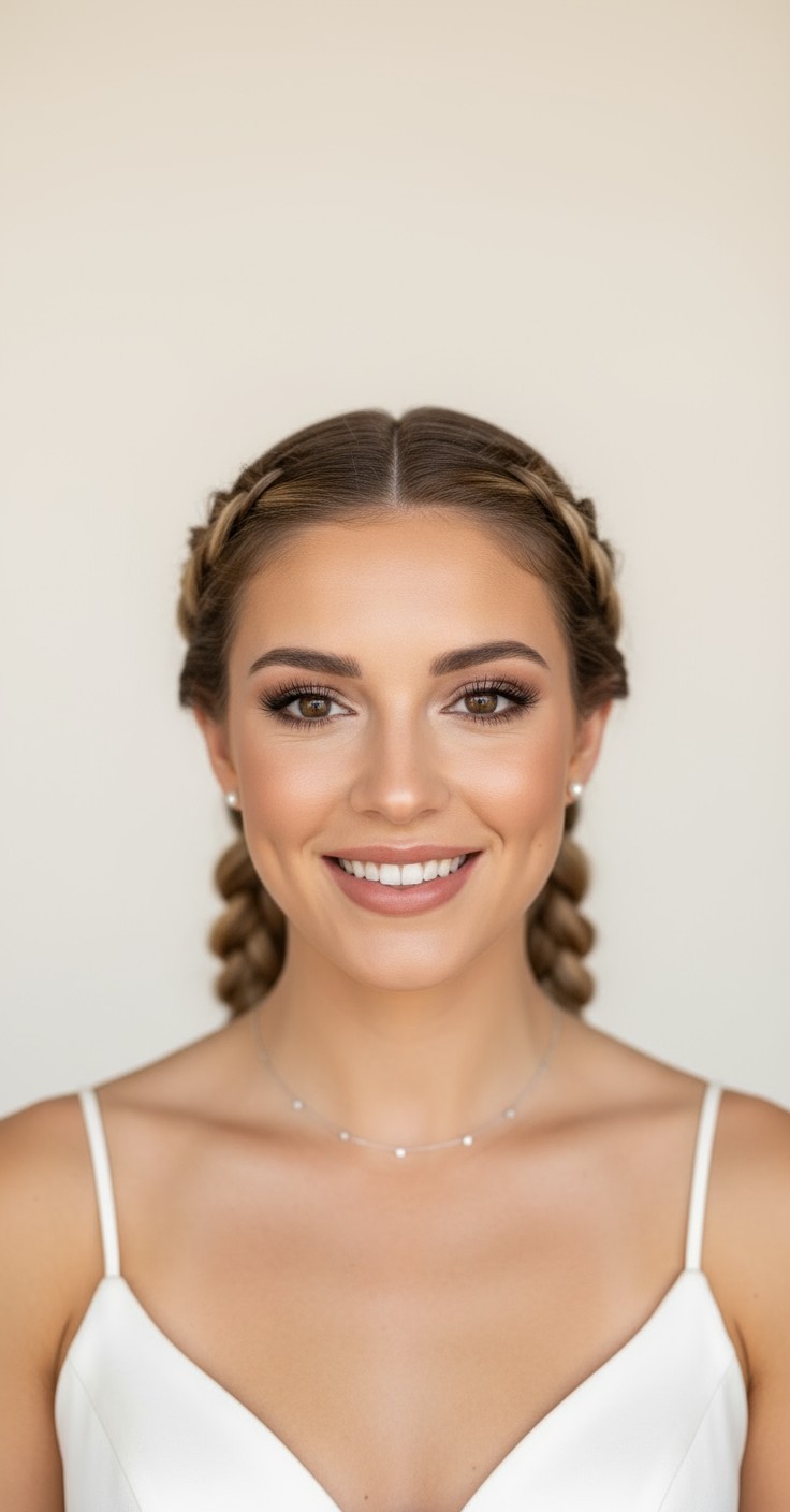 Stunning Double Dutch Braid Wedding | BrideLook AI
