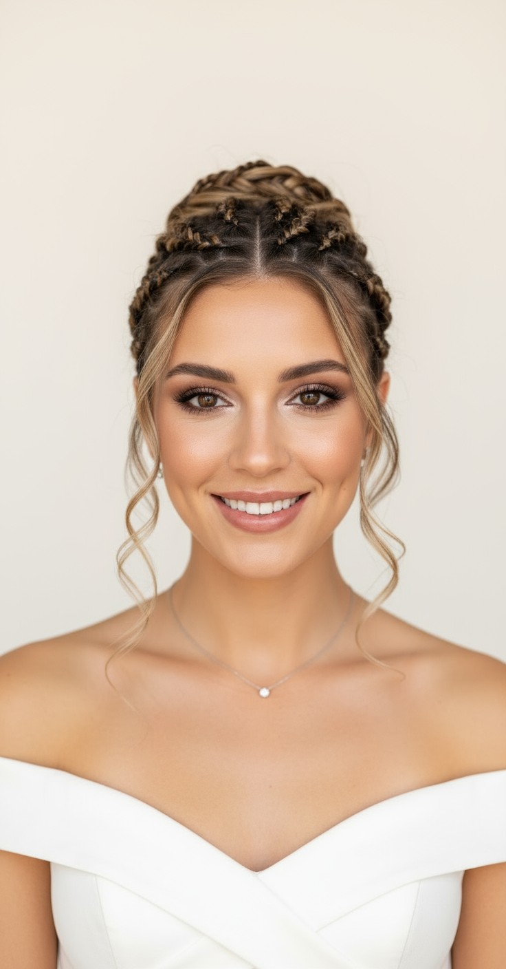 Gorgeous Goddess Box Braids Wedding | BrideLook AI