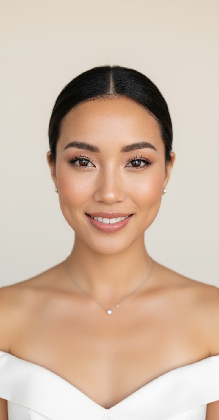 Stunning Knotless Bun Wedding Ideas | BrideLook AI