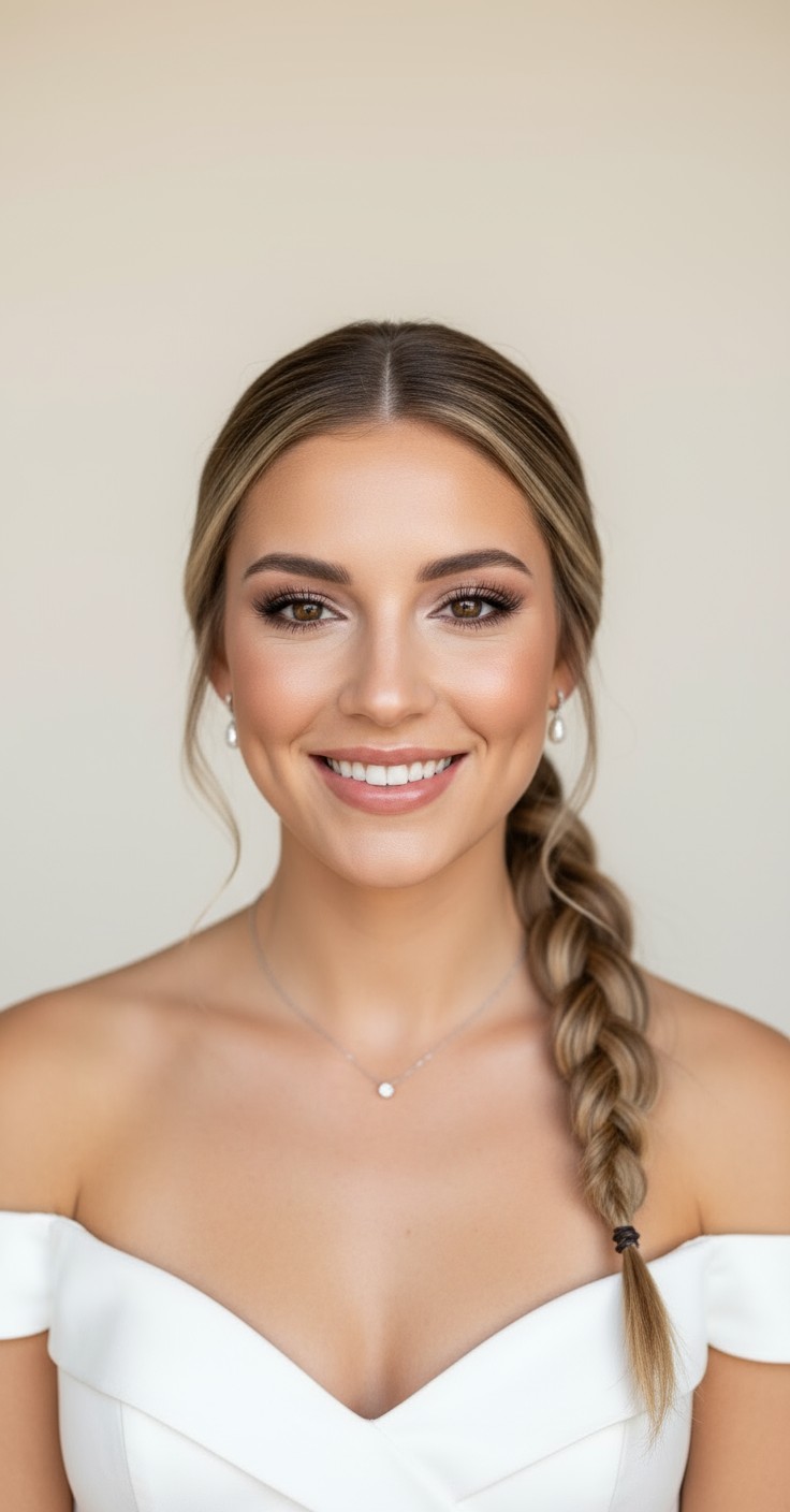 Perfect Single Braids Wedding Styles | BrideLook AI