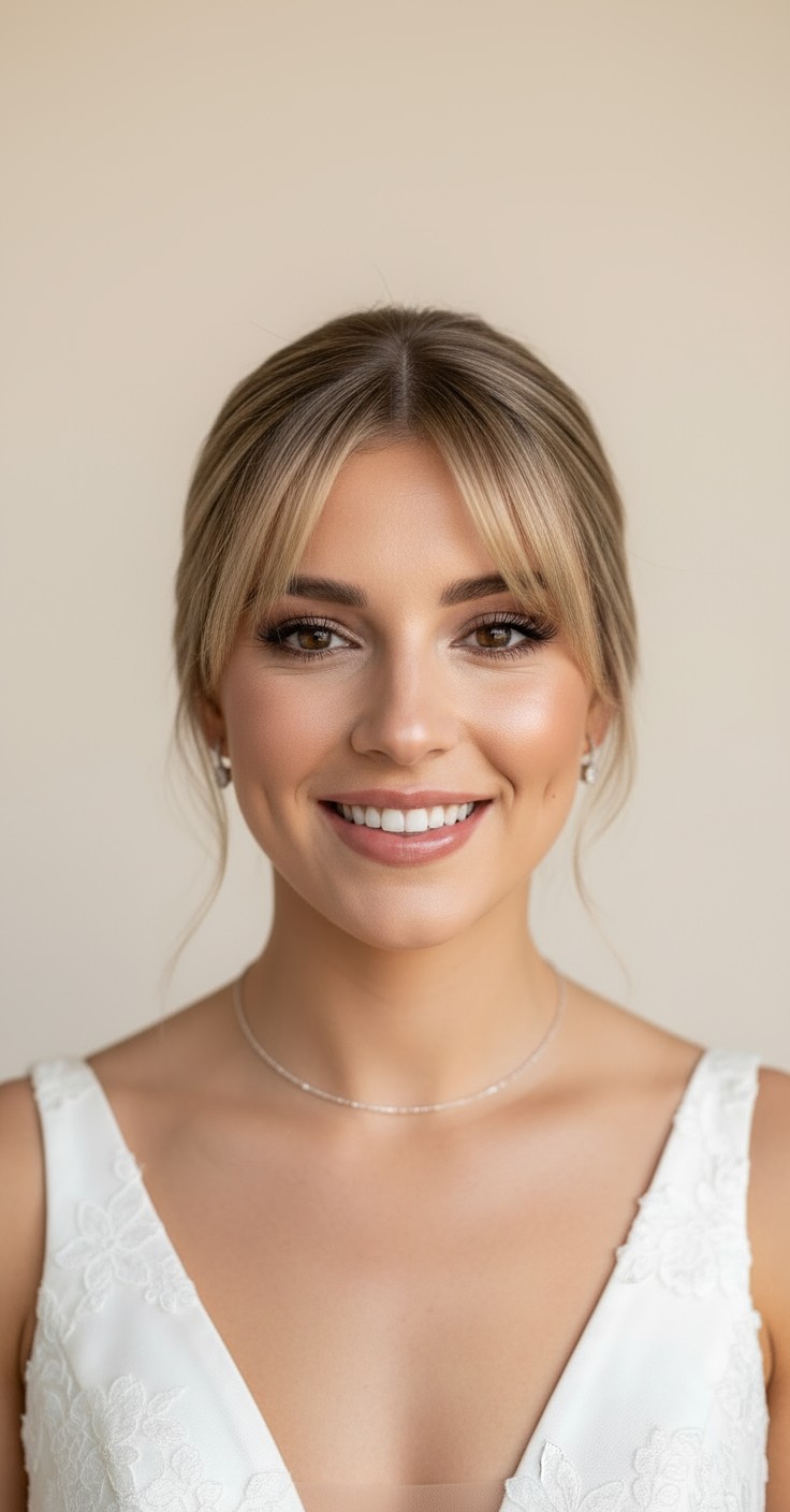 Stunning Sticky Bangs Wedding Looks | BrideLook AI